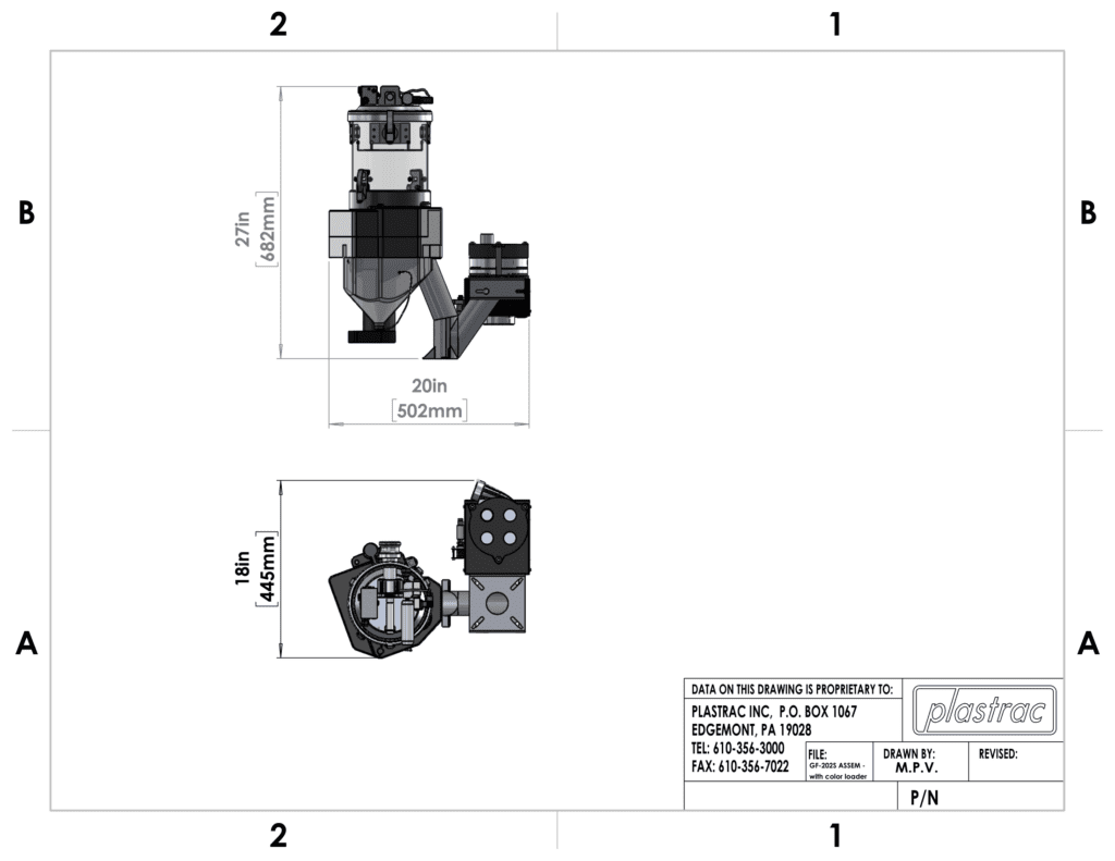 Auto-Disc Model GF-202s - Plastrac